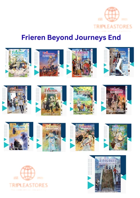FRIERE : FRIEREN Beyond Journeys End Volumes 1-13 (1 Set) $167.92 ...