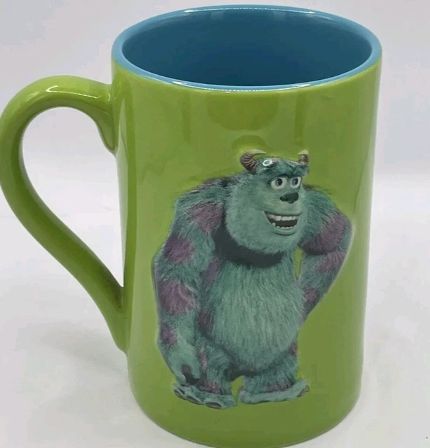 DISNEY PARKS STORE Sully Monsters Inc 3 D Mug Embossed Large Green ...
