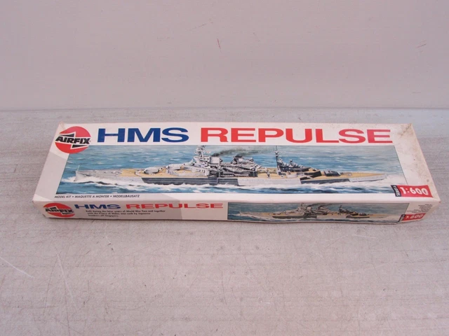 KIT MODÈLE AIRFIX HMS Repulse Series 6 échelle 1:600 EUR 60,34 ...
