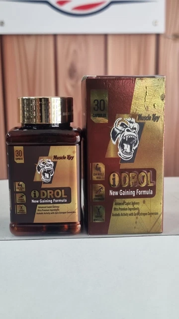 I DROL MUSCLE Gain 30 Capsules ( Pack of 2 ) £67.85 - PicClick UK