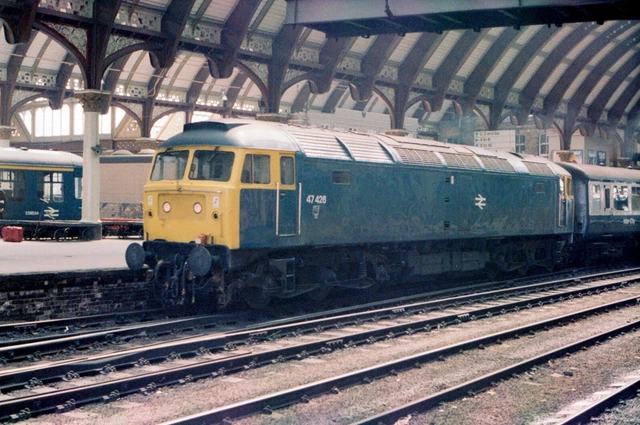 35MM NEGATIVE: CLASS 47/4: 47428: York: 1982: #00 £2.07 - PicClick UK