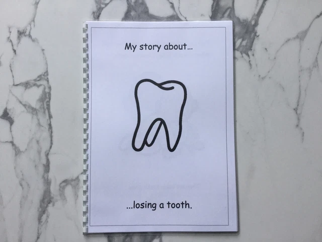 PECS/BOARDMAKER LOSING A Tooth Social Story for Autism/ASD/ADHD/SEN ...