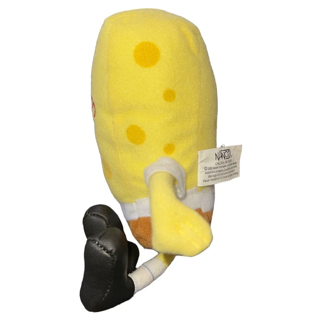 SPONGEBOB SQUAREPANTS PLUSH 2002 Nanco Posable Legs Arms 8” Inches ...