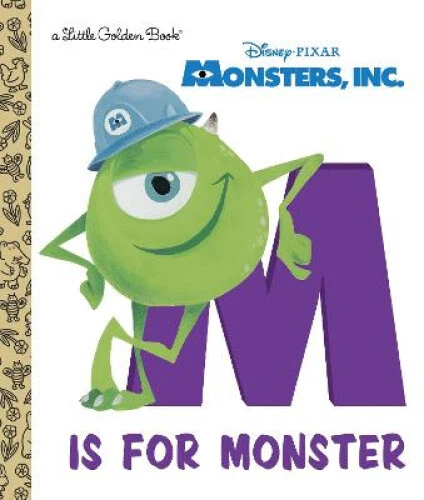 MONSTERS, INC.: M Is for Monster (Little Golden Books (Random House ...