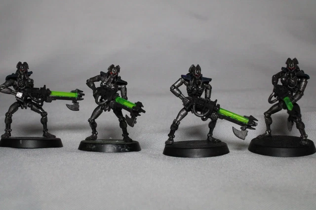 WARHAMMER 40K NECRON Female Warriors Conversions painted Wargame ...
