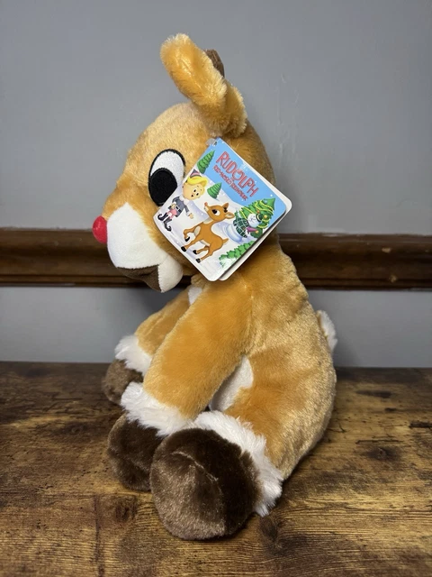 KOHLS CARES RUDOLPH the Red Nosed Reindeer Plush Stuffed Animal NWT ...