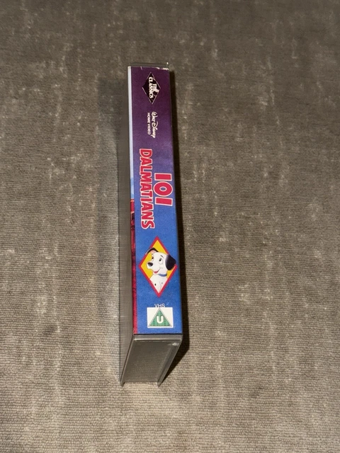 101 DALMATIANS VHS Video Black Diamond Edition PAL UK 1992 Walt Disney ...