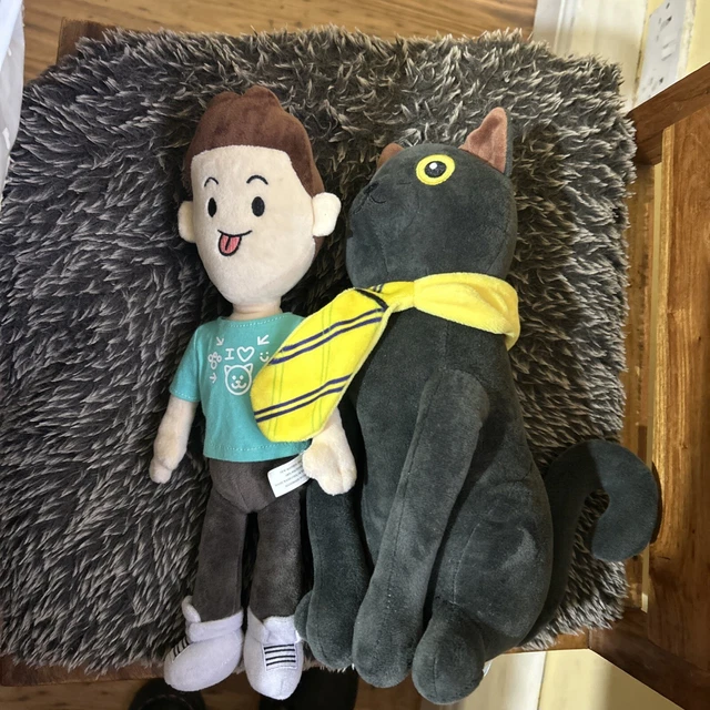 Denis Daily Cat Sir Meows A Lot Plush Soft Toy 2017 Youtube Collectible £900 Picclick Uk