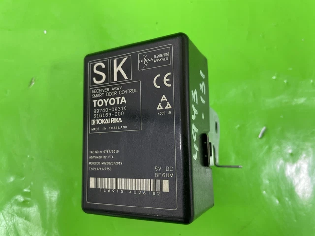 TOYOTA HILUX MK8 Smart Door Control Module Unit Ecu 89740-0K310 2020 ...