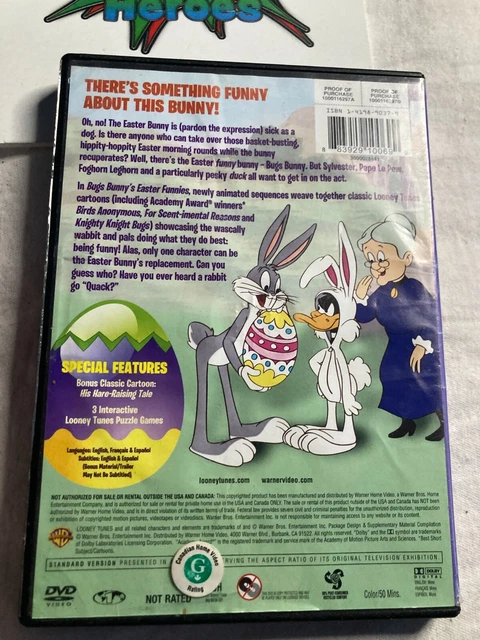 BUGS BUNNY'S EASTER Funnies - DVD Movie $13.95 - PicClick CA