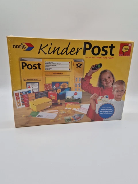 GROSSE KINDERPOST SPIELPOST von Noris viel Zubehör mit Handy ...