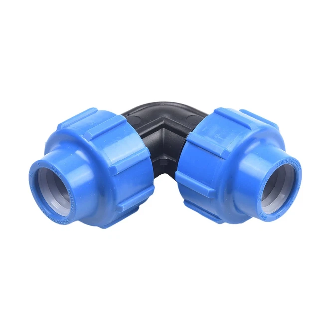 BOOST WATER FLOW with PE Pipe Quick Connect Elbow Union Fittings Set of ...