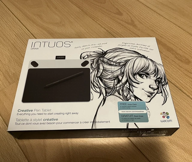 WACOM INTUOS DRAW Graphics Pen Tablet CTL-490 £29.99 - PicClick UK