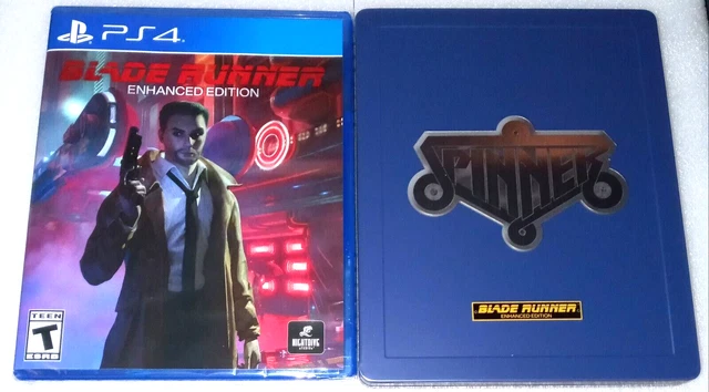 BLADE RUNNER ENHANCED Edition & Steelbook Limited Run Games Playstation ...