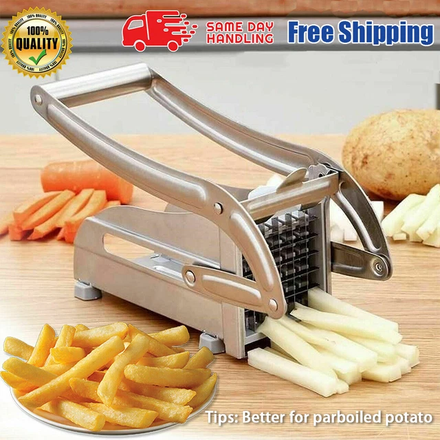 Stainless Steel Potato Chopper French Fries Chipper Cutter Slicer