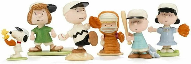 PEANUTS BASEBALL TEAM - Charlie Brown and Gang - Lenox - NEW EUR 162,16 ...