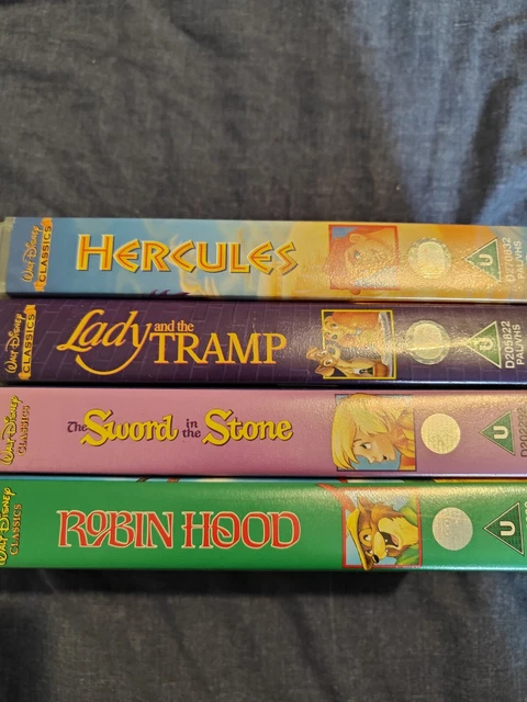 DISNEY VHS BUNDLE x 4 £9.77 - PicClick UK