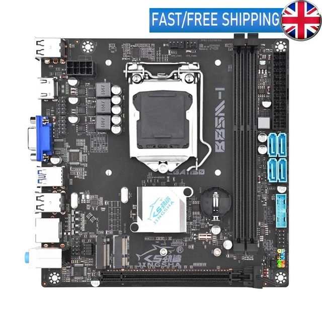 LGA 1150 PLACA Mae Desktop PC Motherboard Support Intel 4th Gen Core I7 ...