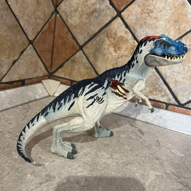 JURASSIC PARK III Arctic Tyrannasaurus T Rex Bianco e Blu Figure JP3 ...