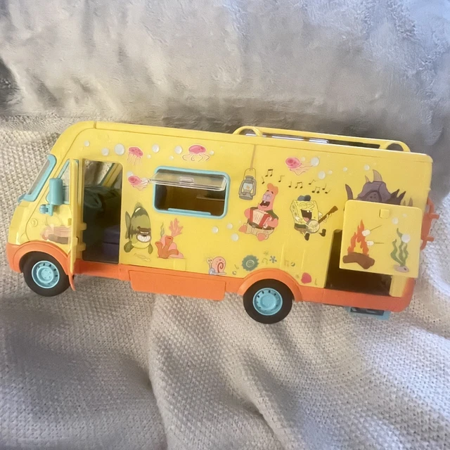 SPONGEBOB SQUAREPANTS YELLOW Camper Van Vehicle CAMPERVAN (No Figures ...