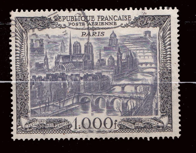 FRANCE TIMBRE POSTE aérienne N°29 "Paris", oblitéré, lot 601 EUR 5,00 - PicClick FR