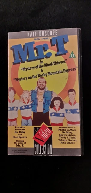 MR T RETRO Cartoons Kids Children's Official Uk Release Vhs Video £7.99 ...