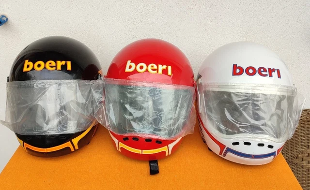 HELMET BOERI NUOVI Vintage Nuovi Lot New Boxed Motorcycle No Nava ...