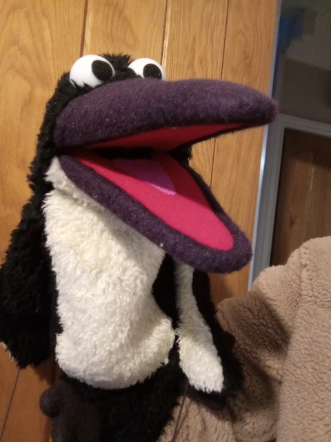 MUPPETS PENGUIN HANDHELD Pole Puppet Jim Henson Full Size £129.99 ...