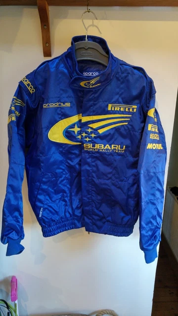 SUBARU SPARCO WORLD Rally Championship Official Race Replica Jacket ...
