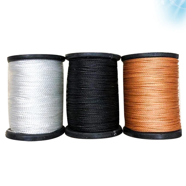 3ROLLS SEWING THREAD Cord Tailoring Line Black White Brown $22.72 ...