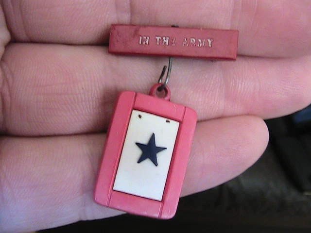 WW2 ONE BLUE Star Son In Service Pin Badge Wwii Usaf Navy Us Army Home ...