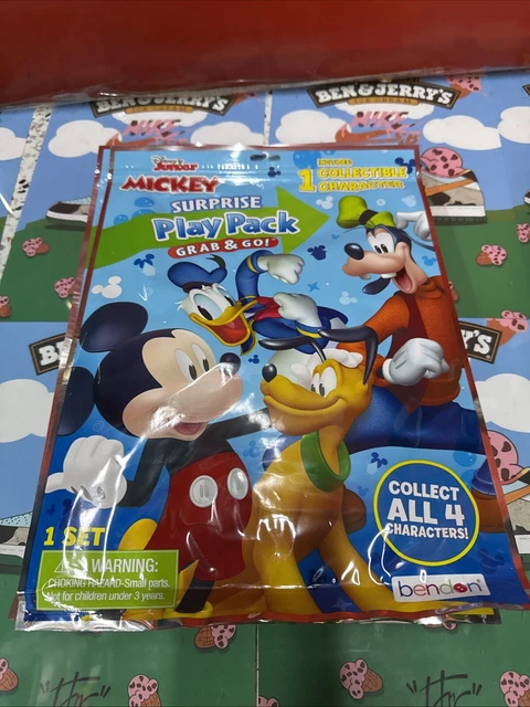 DISNEY JUNIOR MICKEY Play Pack Grab N Go Surprise Character Jumbo $13. ...