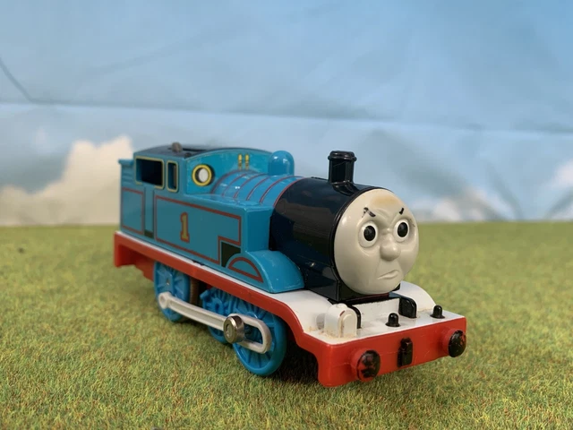 THOMAS & FRIENDS Tomy Plarail Trackmaster Angry Face Thomas - Rare ...