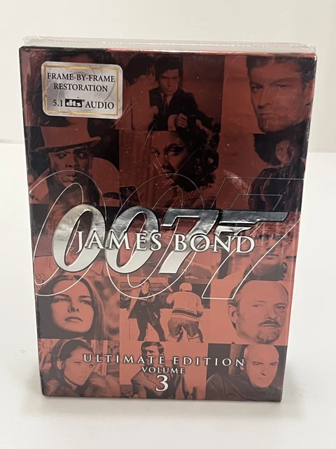 JAMES BOND 007 Ultimate Edition Volume 3 10 disques DVD Boîte Film Set ...