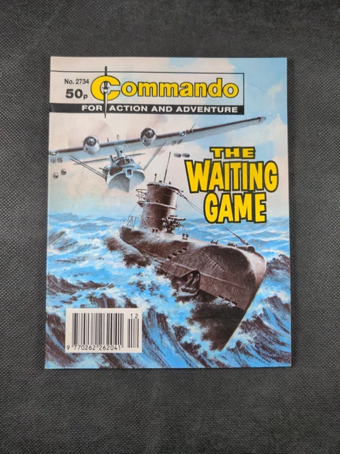 COMMANDO COMIC ISSUE Number 2734 The Waiting Game £4.45 - PicClick UK
