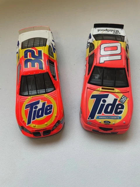 NASCAR 1:24 X 2 / Rick Rudd & Ricky Craven / TIDE Pontiac #10 / TIDE ...