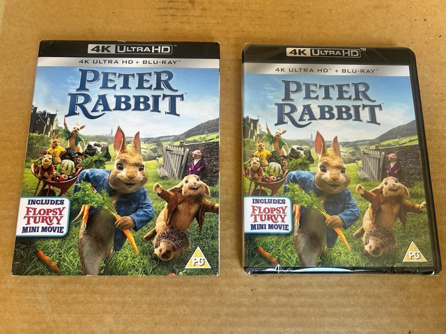 PETER RABBIT (2018) 4K UHD Blu Ray NEW & SEALED With Slipcase £10.99 ...