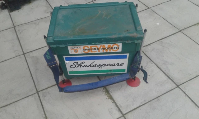 SHAKESPEARE FISHING BOX with Octoplus legs and mud feet. £17.00 ...