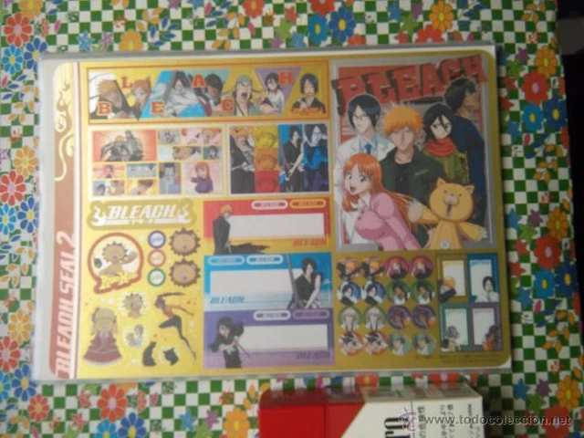 JUMBO CARD SEAL stickers pegatinas lamina bleach ichigo EUR 6,00 ...