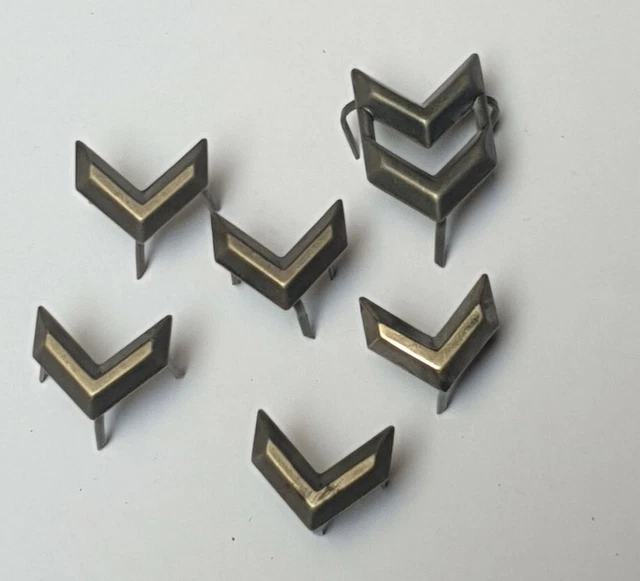 6 X ORIGINAL Bundeswehr rank badge sergeant metal £15.25 - PicClick UK