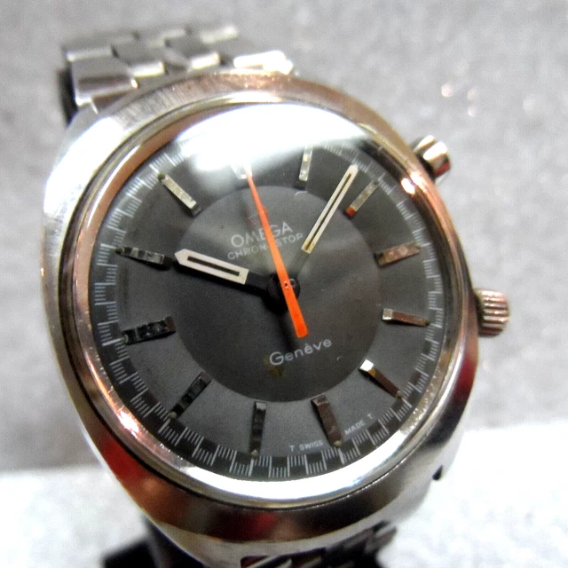 VINTAGE OMEGA GENEVE Chronostop Winding Watch Cal 865 EUR 534,02 ...
