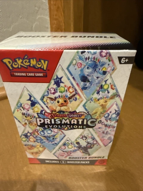 POKÉMON TCG SCARLET & Violet Prismatic Evolutions Booster Bundle / New ...