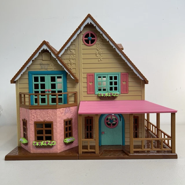 LI'L WOODZEEZ TOY House Honeysuckle Hillside Cottage Working Lights £39 ...