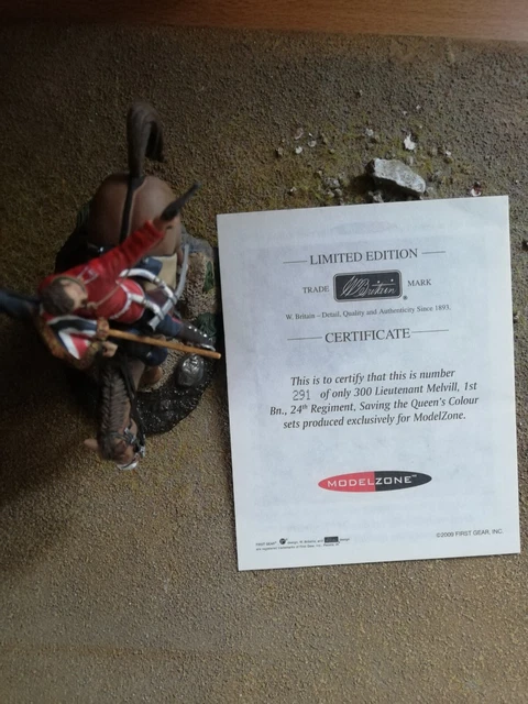 BRITAIN'S ZULU WAR 39002 Lieutenant Melvill modelzone £120.00 - PicClick UK