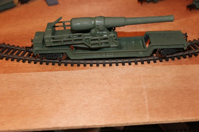3D PRINTED BL 9.2 inch howitzer Mk13 1/76 oo rail gun railway artillery ...
