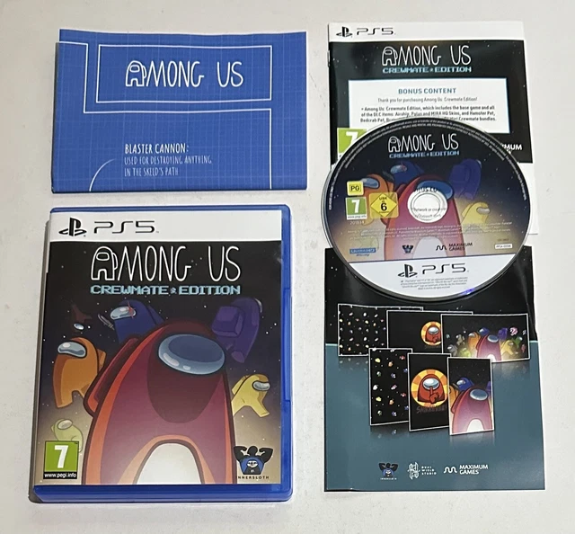 AMONG US CREWMATE Edition Sony PlayStation 5 PS5 PAL in scatola EUR 15 ...