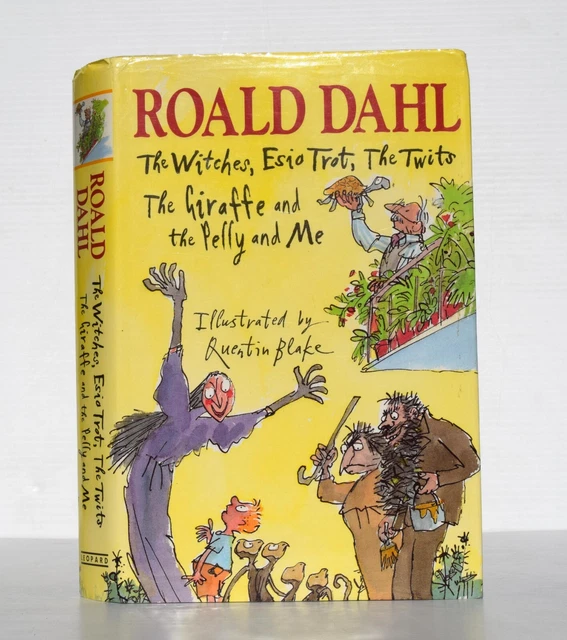 ROALD DAHL THE Witches Esio Trot The Twits The Giraffe 1st edition 1999 ...