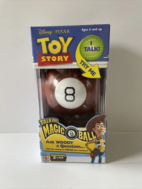 TOY STORY TALKING Magic 8 Ball - Woody (2009) $69.00 - PicClick AU