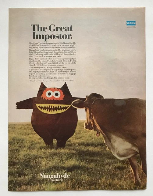 1967 NAUGAHYDE VINYL Fabric, Wonder Bread Hostess Fruit Pies Vintage ...