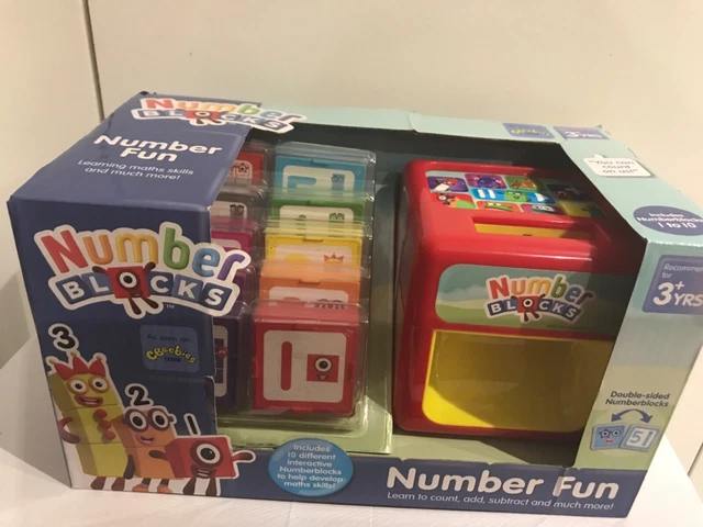 NUMBERBLOCKS NUMBER FUN as seen in CBeebies - new EUR 25,33 - PicClick FR